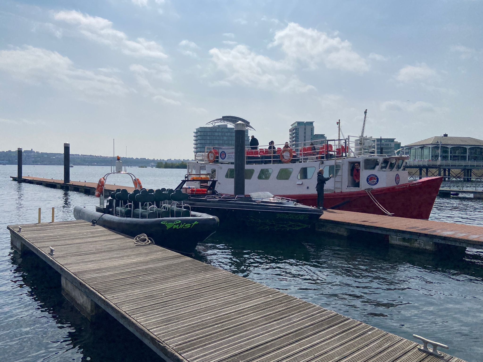 Our Professional Fleet | Safe Cardiff Bay Boat Trips | Cardiff Jet